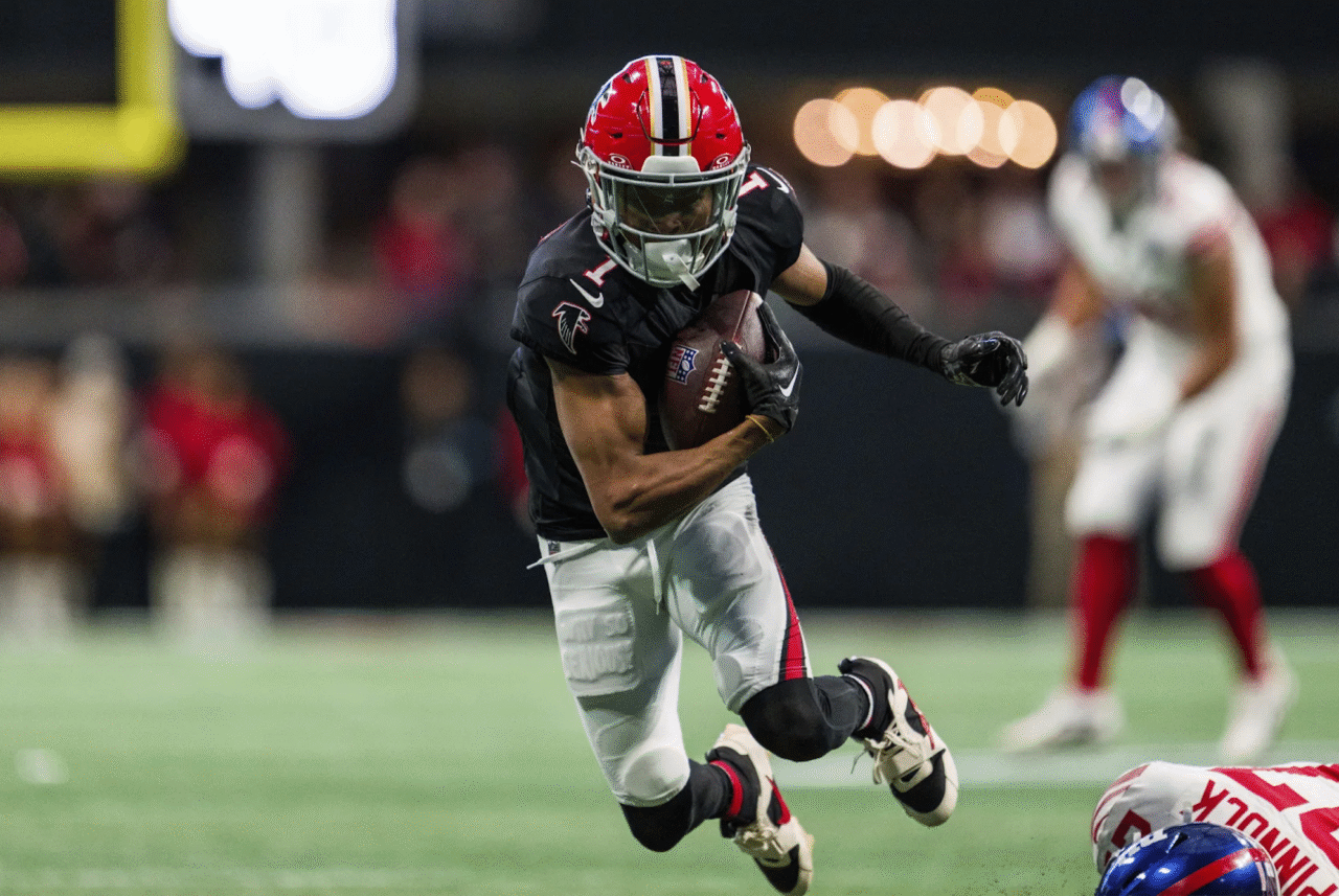 Falcons WR Mooney’s status may not be known until ‘last minute’ before ...