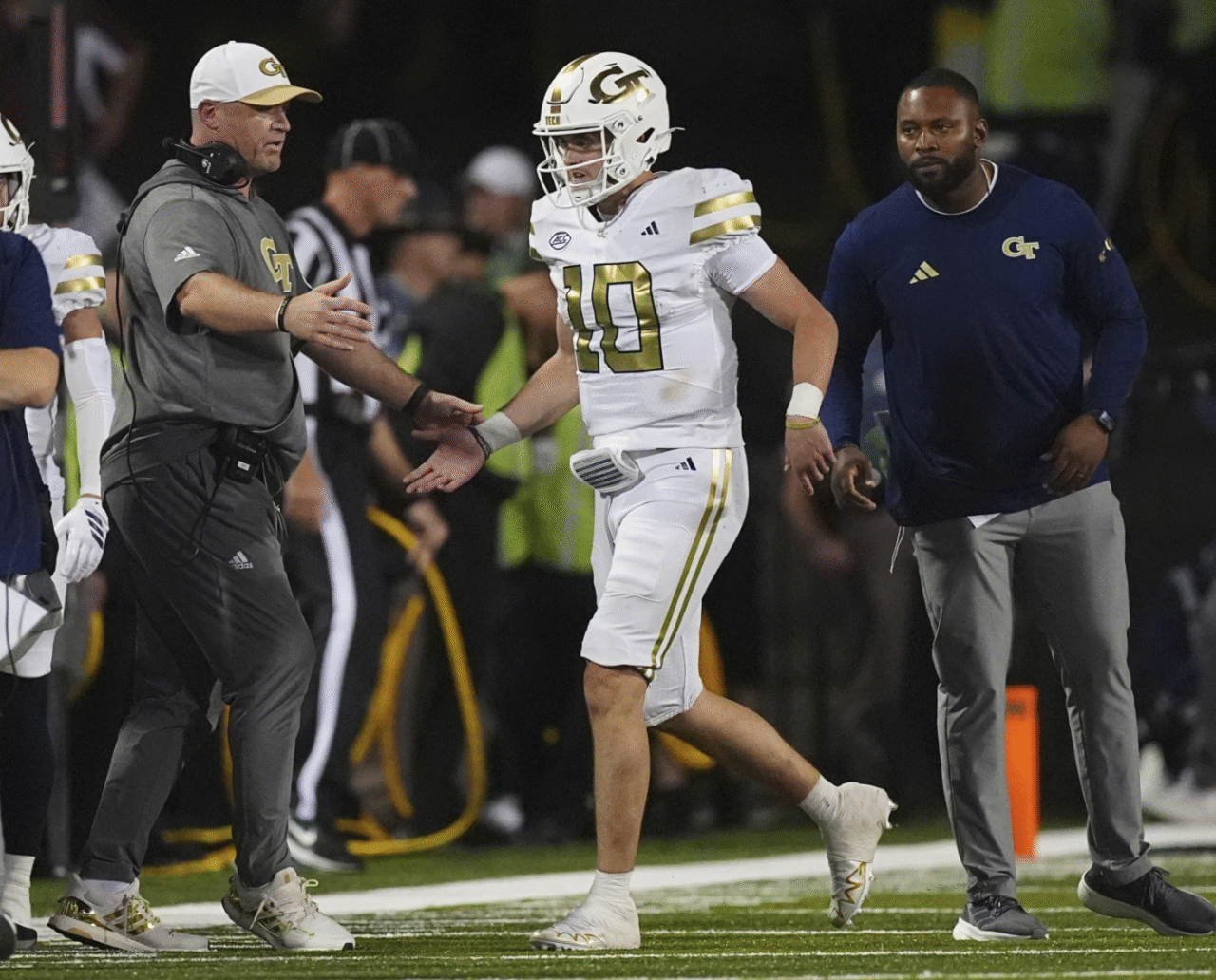 Georgia Tech QB Haynes King ‘looks good’ in recovery from injury ahead ...