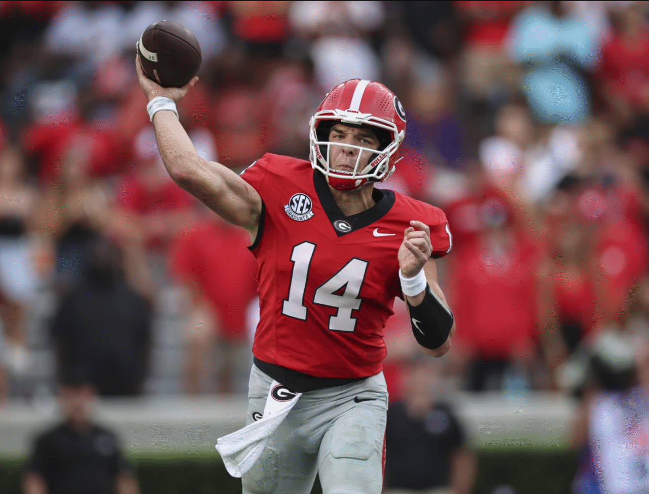 No. 6 Georgia QB Stockton looking for more explosive offense in his ...