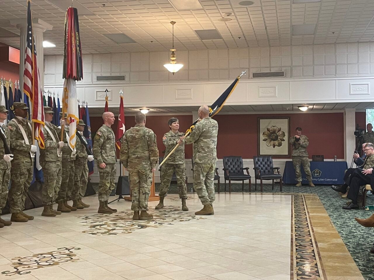Army Cyber Command changes command at Fort Gordon - The Augusta Press