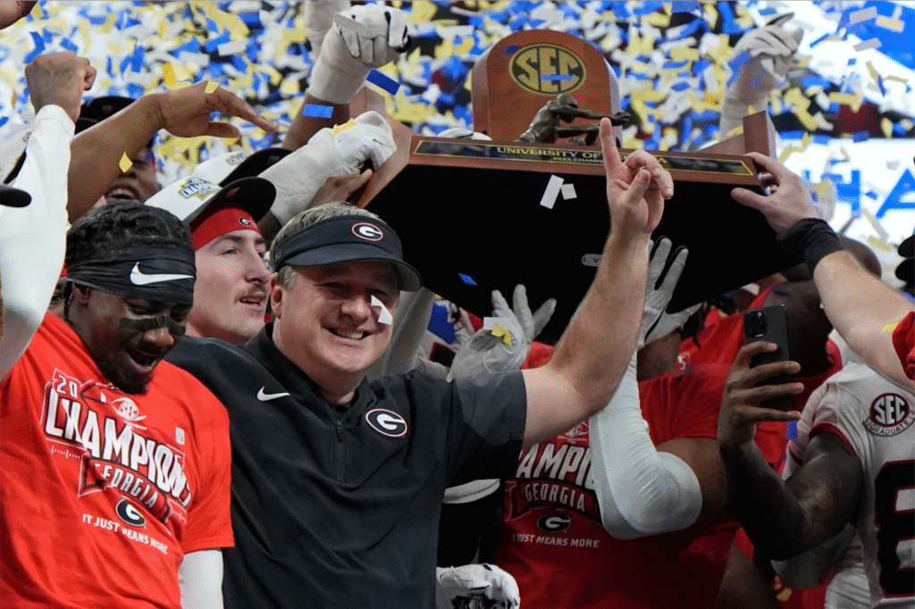 No. 3 Georgia ends No. 10 Alabama’s hold on rivalry, beats Crimson Tide ...