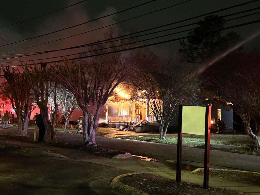 Augusta fire destroys vacant home on Chafee Avenue - The Augusta Press