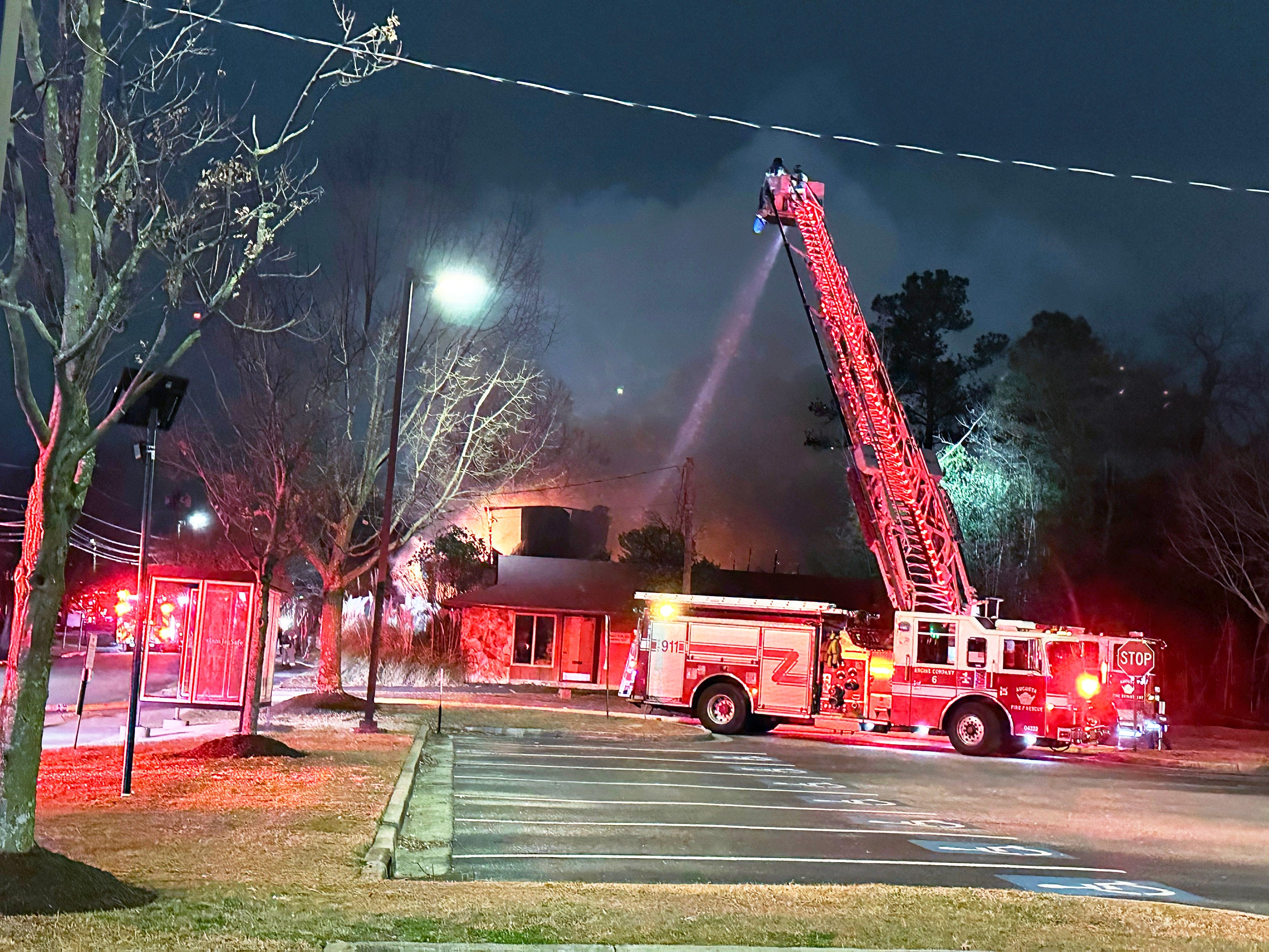 Augusta fire destroys vacant home on Chafee Avenue - The Augusta Press