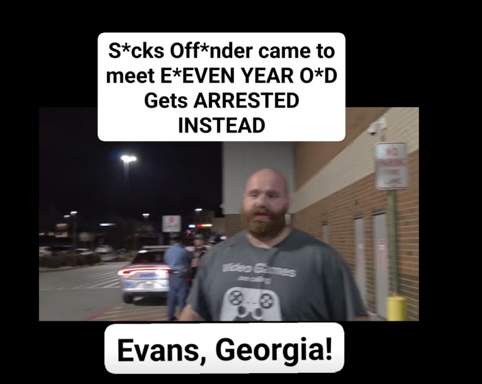 Sex offender allegedly tried to meet child in Evans; Predator Poachers ...