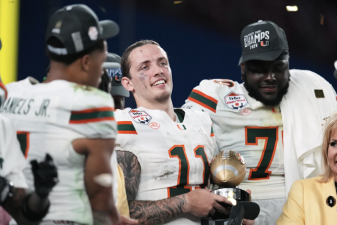 Carson Beck’s college career set to end when Miami faces Indiana in ...
