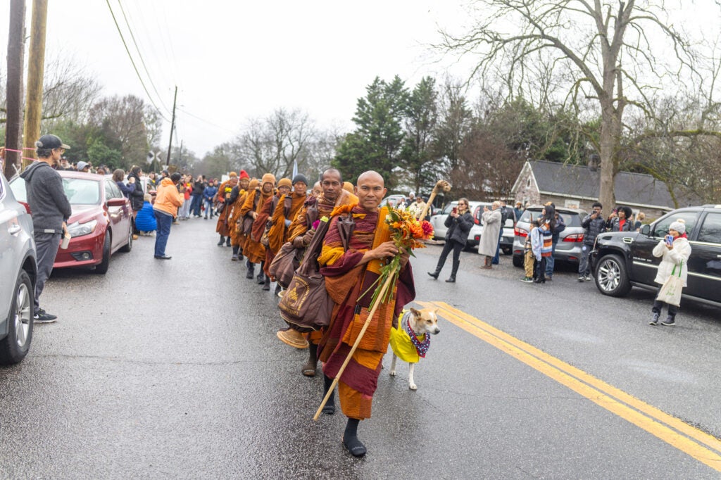 Photostory: Monks 'Walk for Peace' make way through Georgia - The ...