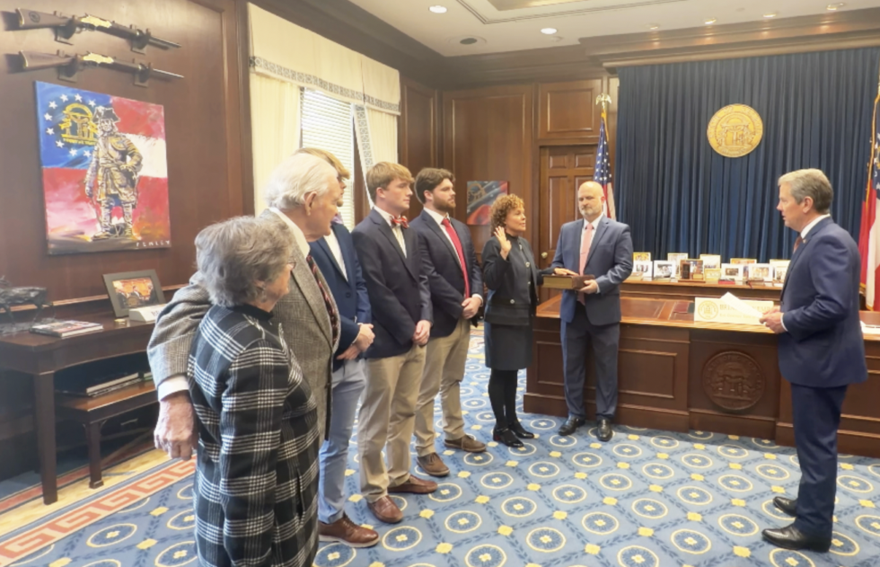 Gov. Kemp swears in Kristi Goodwin Connell to Augusta Circuit Judgeship ...