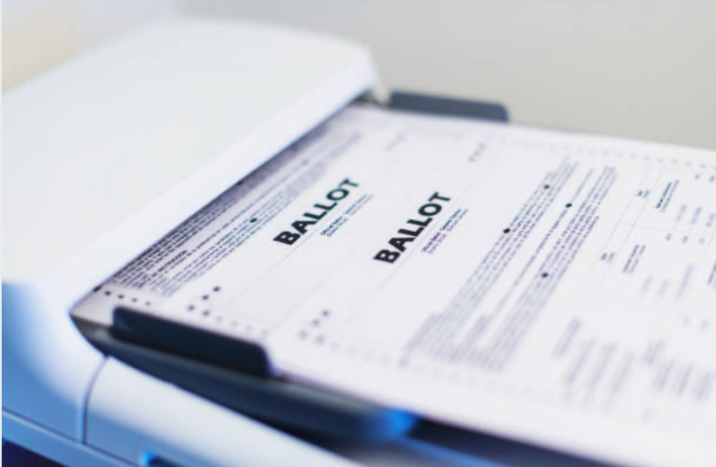 Georgia election review panel recommends gradual shift to hand-marked ...