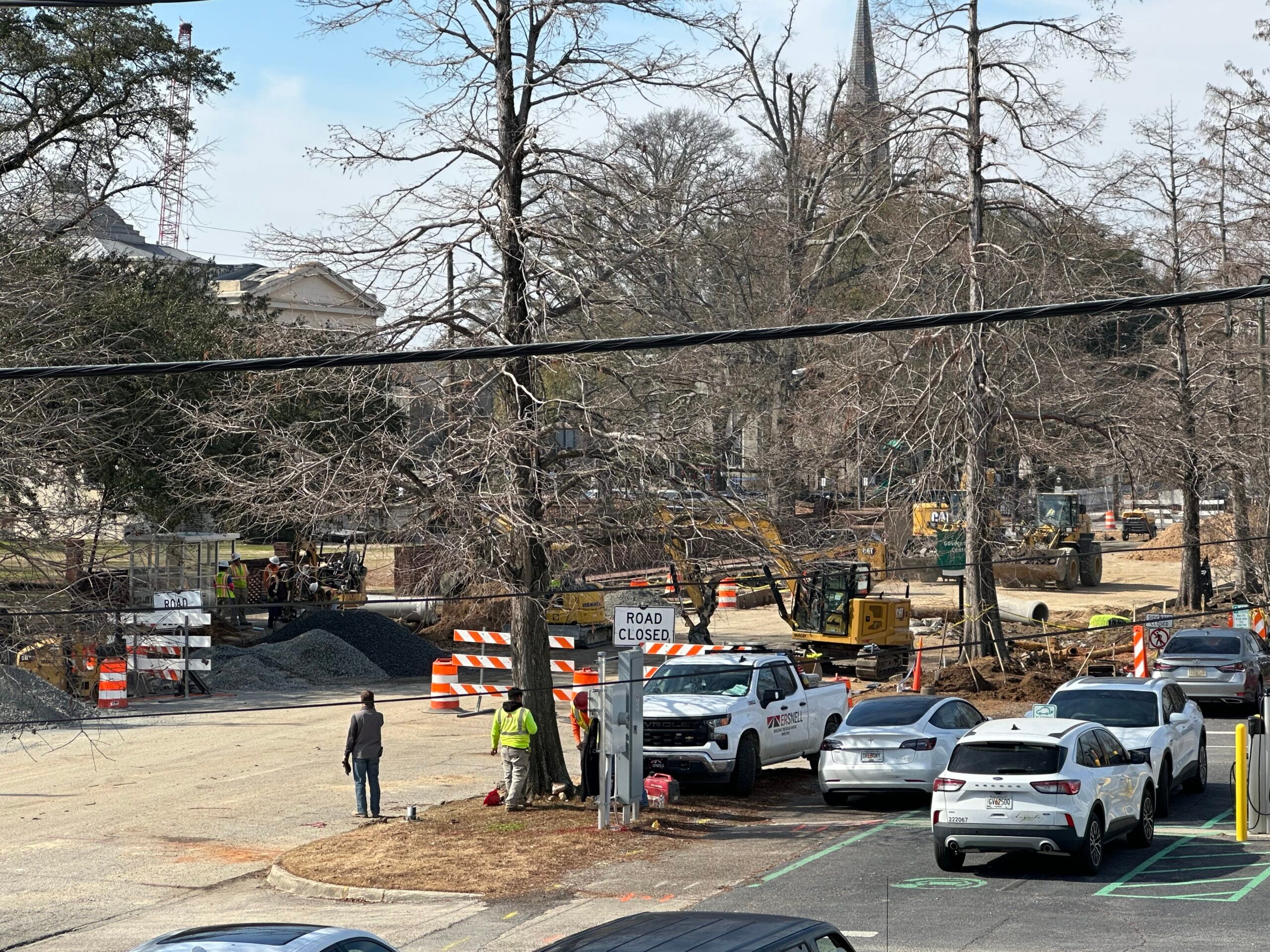 TSPLOST road work near election office raises questions about access