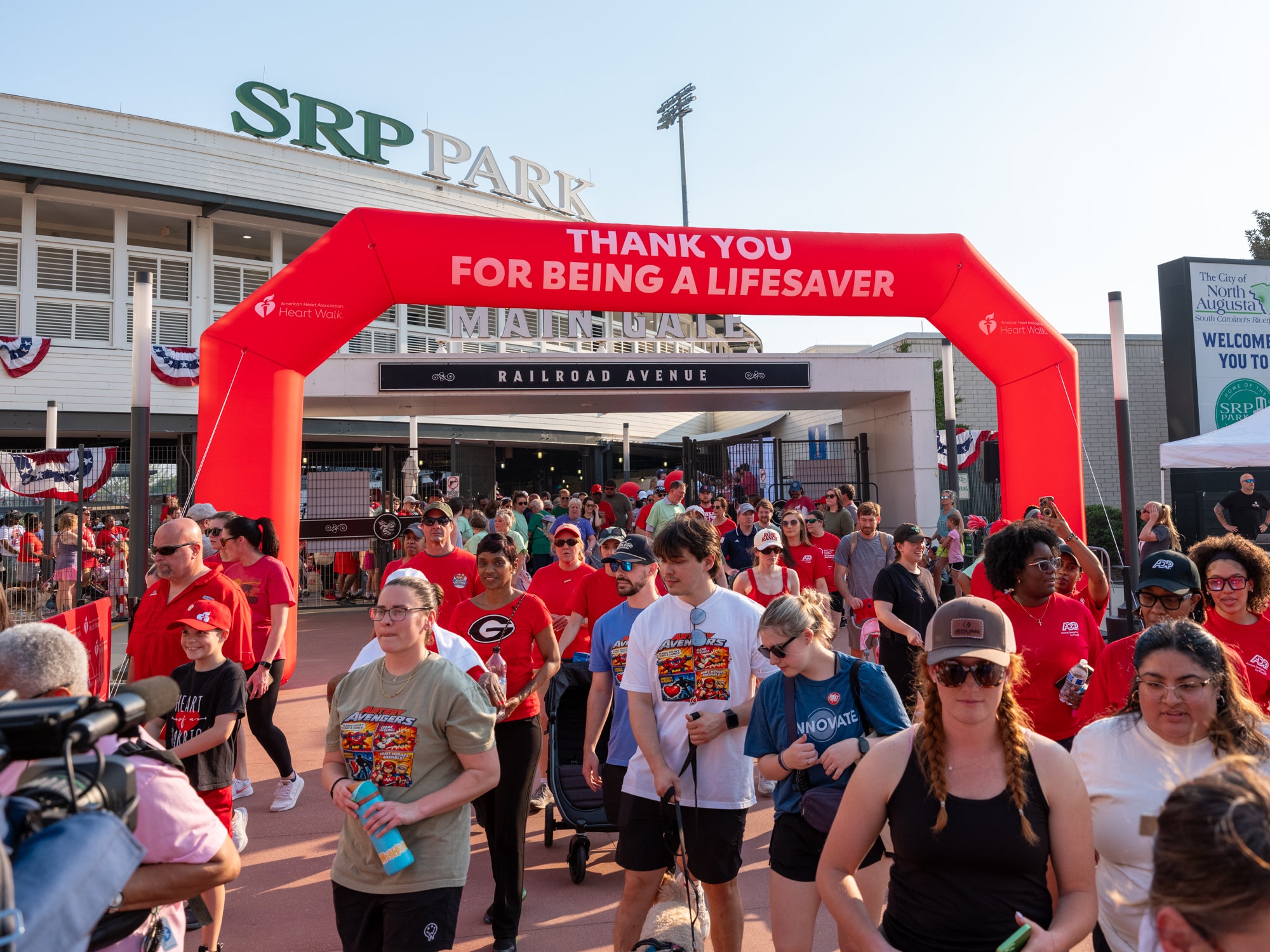 Photo story: CSRA Heart Walk brings community together at SRP Park ...