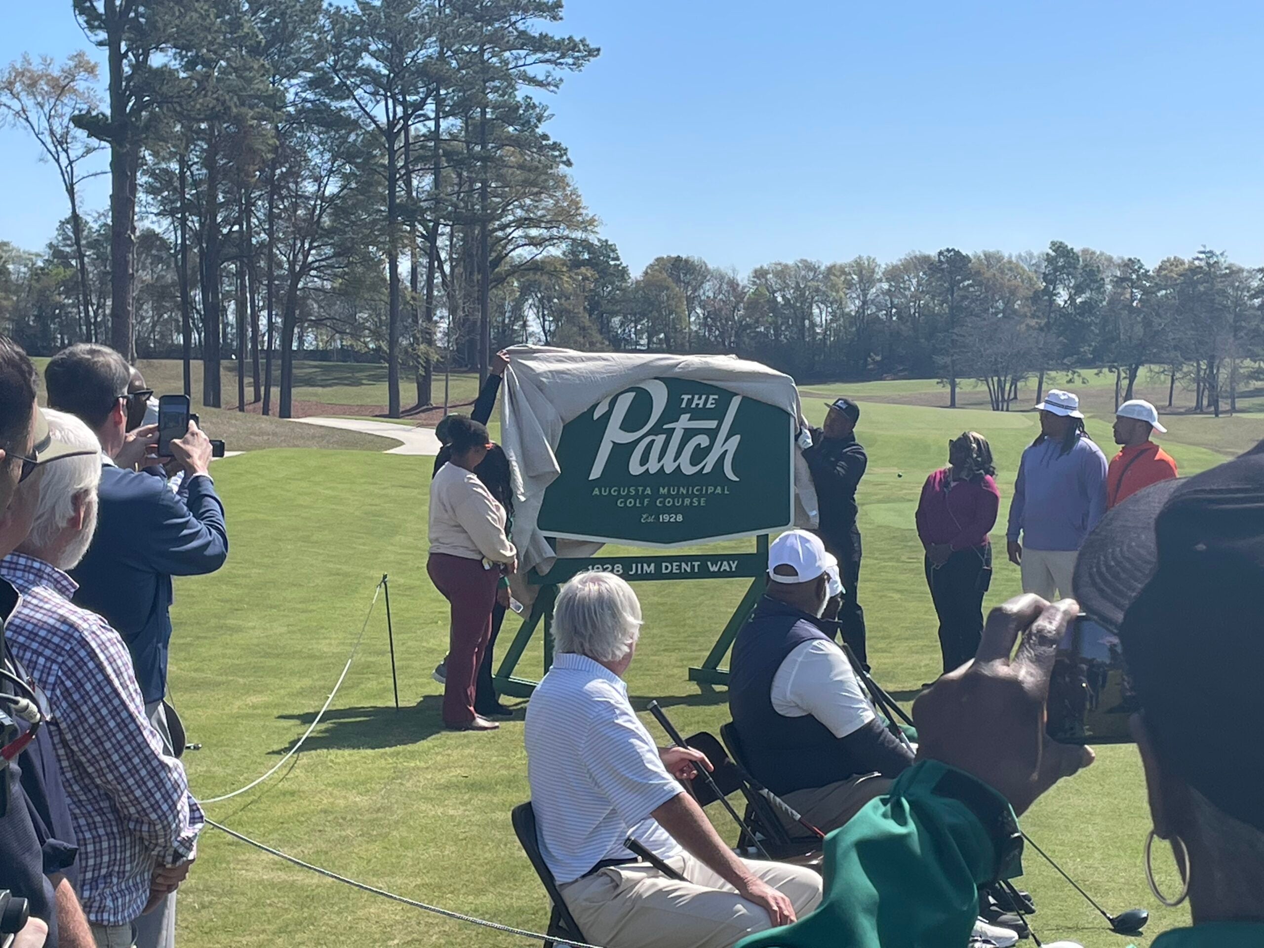 Tee ceremony launches soft reopening of the renovated The Patch golf ...