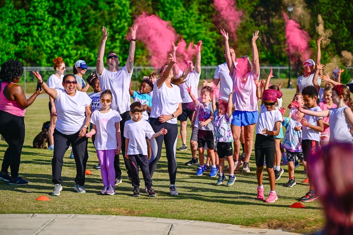 Photostory: Steiner Branch Family YMCA color run - The Augusta Press