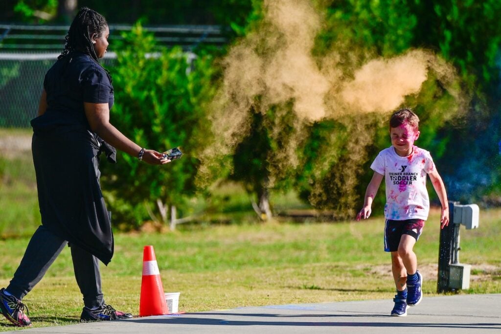 Photostory: Steiner Branch Family YMCA color run - The Augusta Press