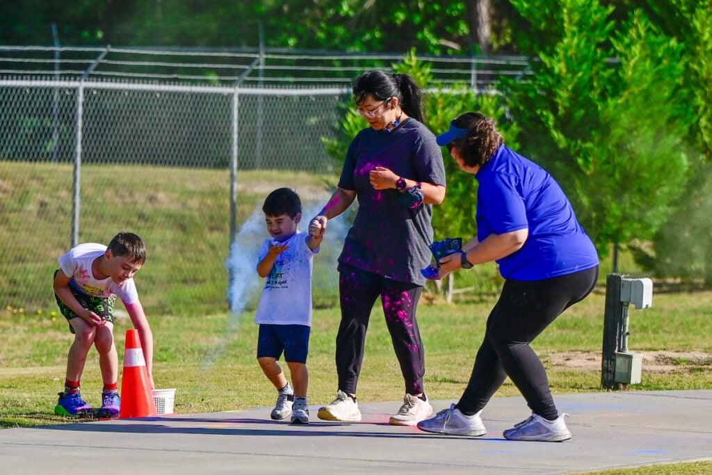 Photostory: Steiner Branch Family YMCA color run - The Augusta Press