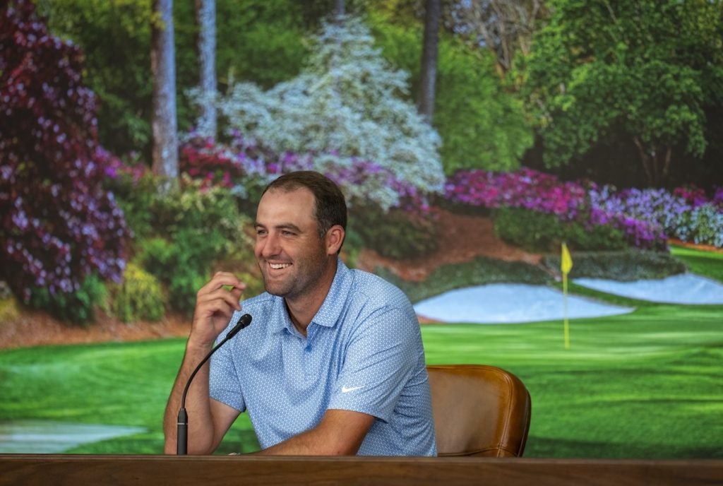 McIlroy and Scheffler talk preparing for the 90th Masters Tournament ...