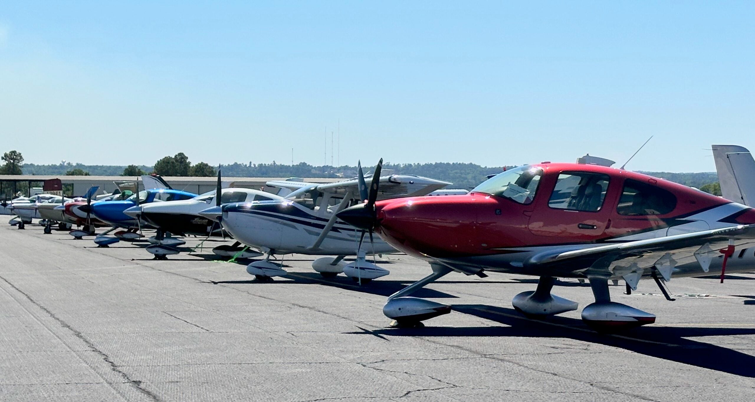 At Daniel Field, Masters Week means rush of private planes, quick ...