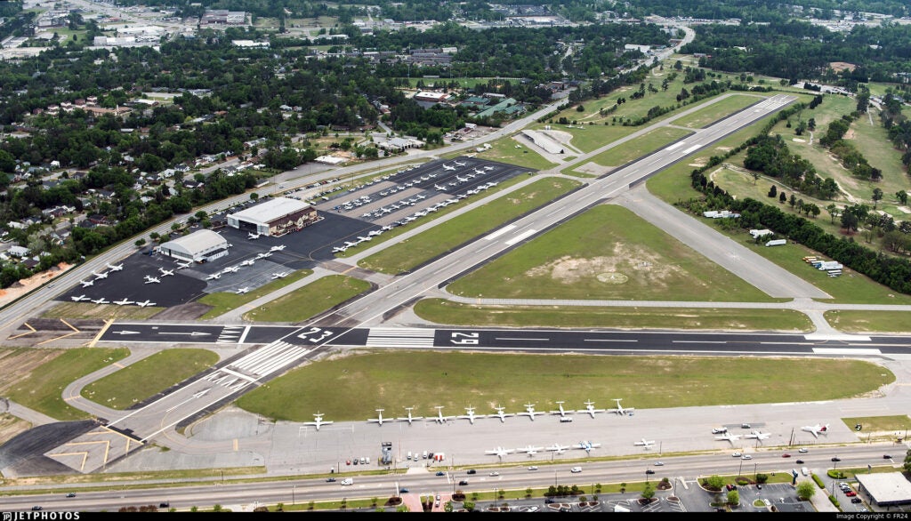 At Daniel Field, Masters Week means rush of private planes, quick ...