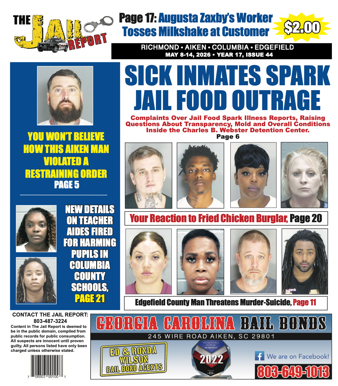 Jail Report Archives - The Augusta Press