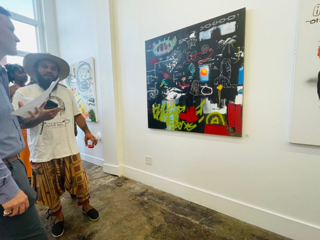 New art exhibit "The Power of Programming" by local artist Aort Reed ...