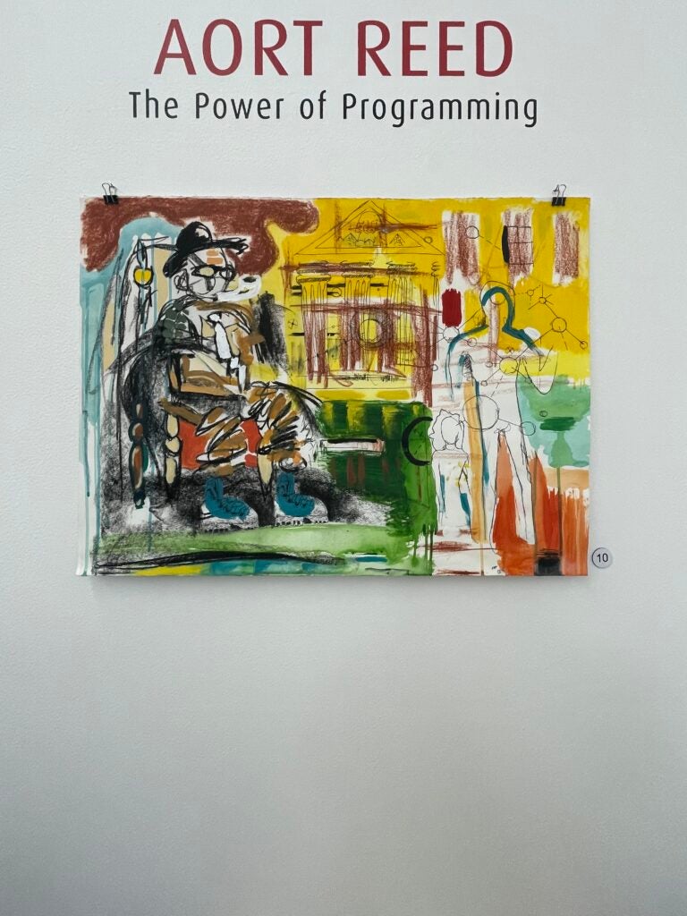 New art exhibit "The Power of Programming" by local artist Aort Reed ...